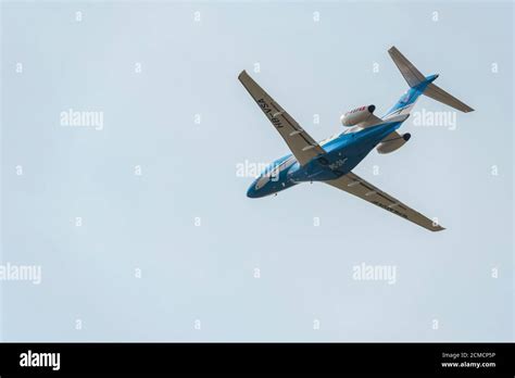 Pilatus PC 24 Business Jet Plane HB VSA Climbing Away After Taking Off