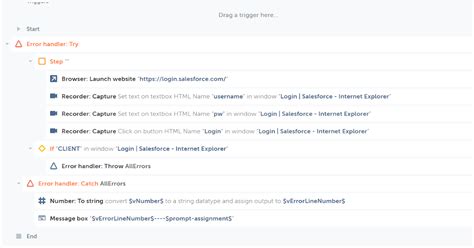 Error Handling Command