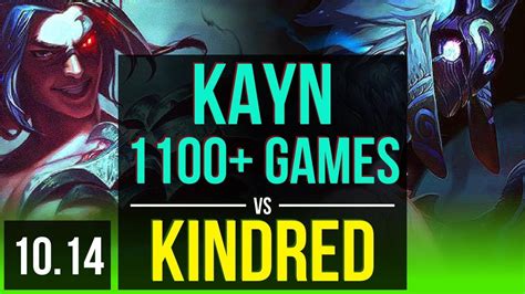 Kayn Vs Kindred Jungle 1 2m Mastery Points 1100 Games Kda 13 2