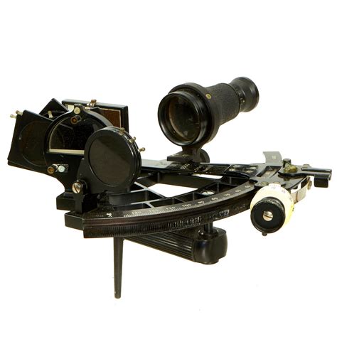 Original German Wwii German Kriegsmarine Navy Sextant By C Plath With