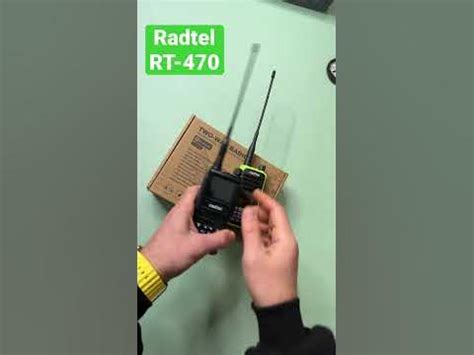 Многодиапазонная радиостанция Radtel RT-470 - YouTube