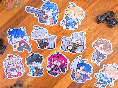 Hsr Stickers Honkai Star Rail Etsy