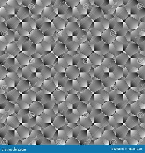 Geometric Polygon Seamless Pattern Fashion Graphic Design Vector Illustration Background Design