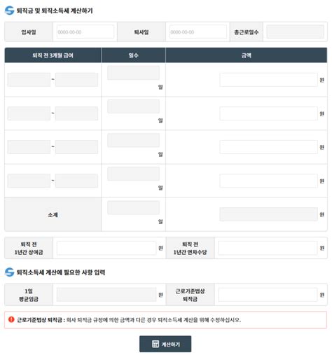 퇴직소득세 과세 기준부터 비과세 항목 산출세액 계산법 지급시기 총정리 네이버 블로그