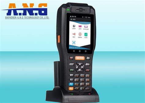 Android 3g 4g Handheld Pda Rfid Uhf Reader Fingerprint Pos Barcode Scanner With Printer Ip65