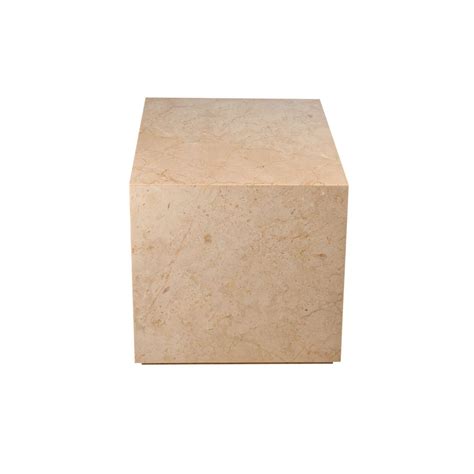 Leni Plinth Side Table Satara