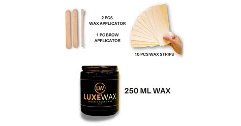 Luxewax Organic Sugar Wax Kit Dubai Cosmetics
