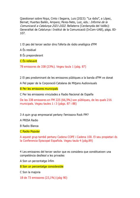 Test De La Asignatura Esquemas Y Mapas Conceptuales De Políticas