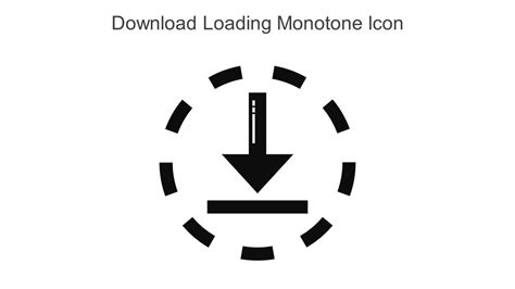 Download Loading Monotone Icon In Powerpoint Pptx Png And Editable Eps
