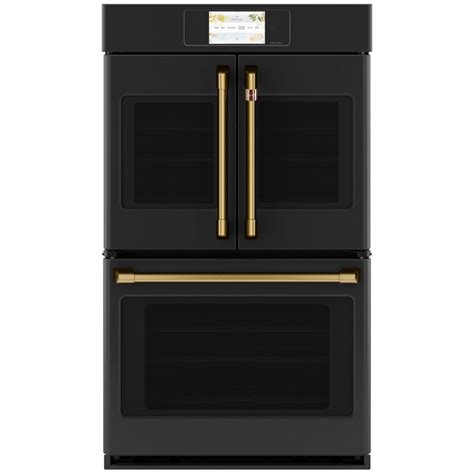 Cafe Handle Kit For Wall Ovens Brushed Brass Pc Richard And Son