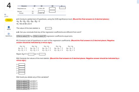 Solved 4 Refer To The Following Information Predictor