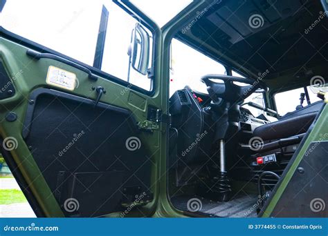 Military Lorry Driver Cabin Stock Image Image Of Army Door 3774455