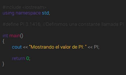 Variables Y Constantes En C PROYECTOS WEB