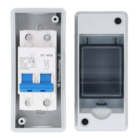 Disyuntor En Miniatura Dc 1000v Interruptor De Desconexión Ip65 Caja