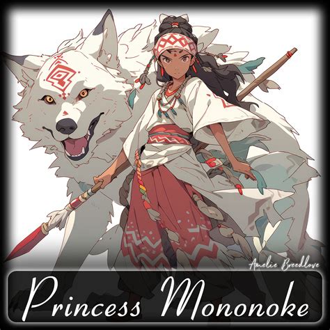 Artstation 200 Princess Mononoke Full Body Reference Pack 4k V16