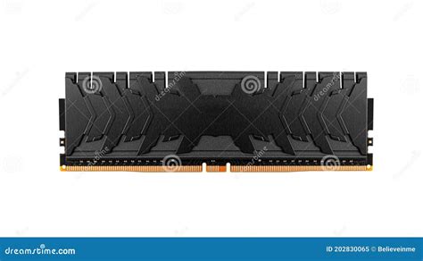 Ram Ddr Memory Modules Isolated On A White Background Stock Image