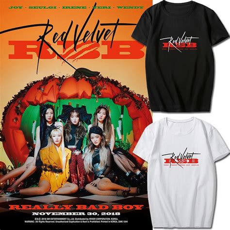 Red Velvet Merch Velvet Sweatshirt Red Velvet Jacket Velvet T Shirt