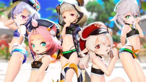原神mmd2 気まぐれメルシィ R18動画配布 Youtube