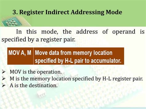 8085 Addressing Modes Pptx Operating Systems Computer Software