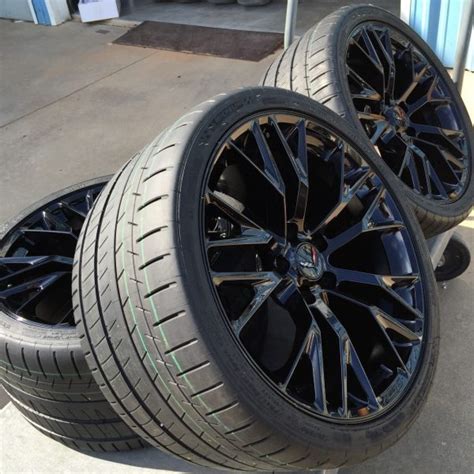 C6 And Z06 Chevrolet Corvette Wheel And Tire Pacakges