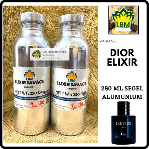 Jual Parfum Pria Dior S Elixir Kemasan 250 Ml Segel Alumunium Parfum