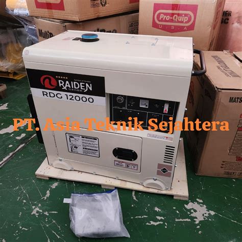 Jual Genset Silent Diesel 10 Kva Raiden Rdg12000 Shopee Indonesia