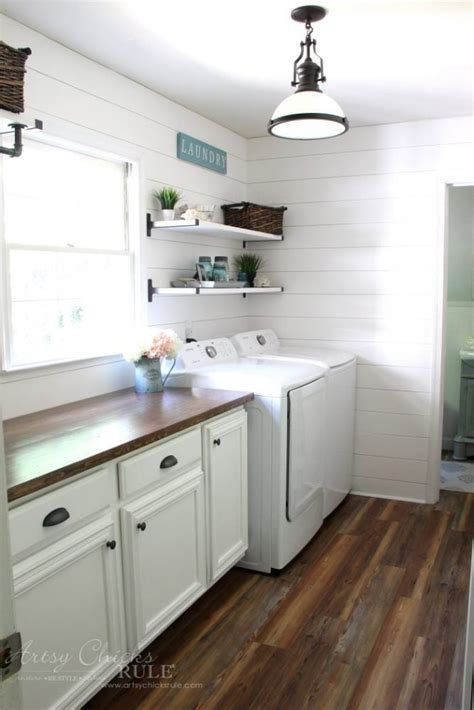 Diy Faux Shiplap Get The Look Without The Expense Artsy Chicks Rule®