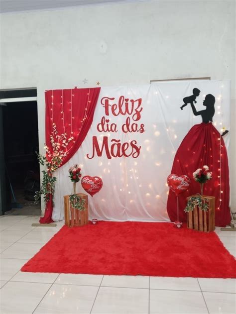 Mural Dia Das Mães Ornamentação Dia Das Mães Decoração De Igreja