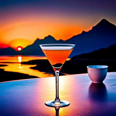 Champagne Sunset Martini Refreshing And Sparkling Twist On Classic Martini