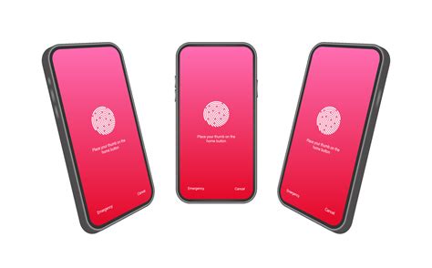 Screen Lock Authentication Password Smartphone Background Template