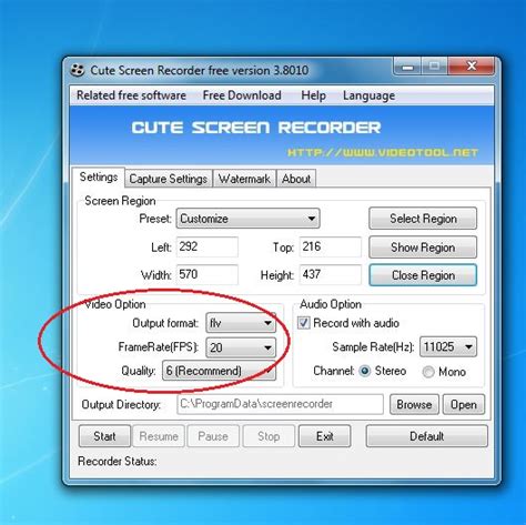 Công Cụ Quay Phim Màn Hình Máy Tính Cute Screen Recorder