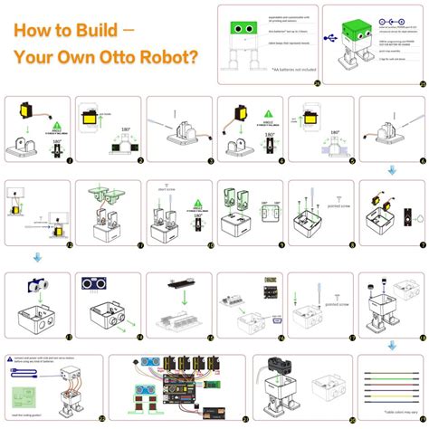 Robot Otto Kit Programmable Arduino Robotisâmes