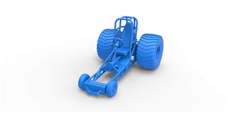 3d File Diecast Chassis Of Mini Rod Pulling Tractor Scale 1 To 25 🚜・3d Printable Design To