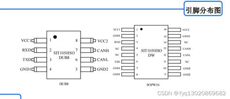 具有隔离功能，1mbps，高速 Can 总线收发器：sit1050isosit1050不支持250k Csdn博客