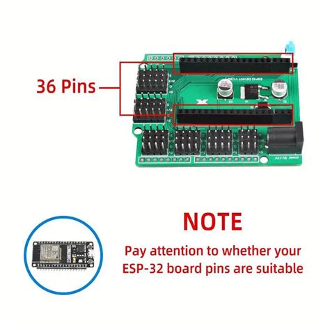 esp32 v1 shield für esp32 wroom schaltkreisplatine diy elektronik kit