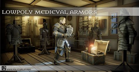 lowpoly modular armors v 1 deprecated package websitefacebook