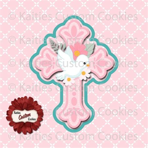 Baptism Cookie Stencil Etsy