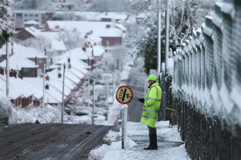 Icy Conditions Continue To Cause Disruption Across The City