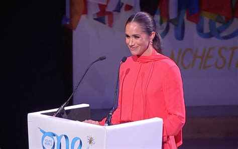 Photo Première Allocution Publique De Meghan Markle Au Royaume Uni Depuis Le Megxit Meghan