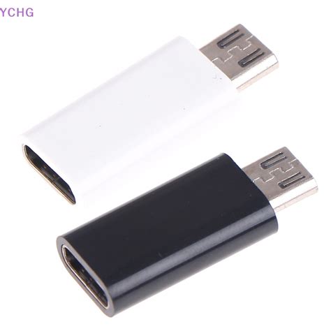 Ychg อะแดปเตอร์แปลง Type C ตัวเมีย เป็น Micro Usb ตัวผู้ Type C