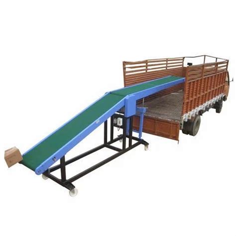 Truck Loading Conveyor Mobile Truck Loader Manufacturer From Mumbai