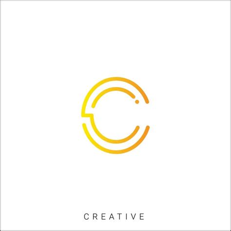 템플릿 터 컬러 모노그램 기호 폰트 로고 모던 디자인 이니셜 기반 로고 프리미엄 벡터