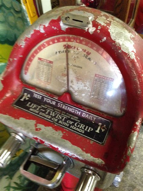 Mercury Penny Arcade Strength Tester Obnoxious Antiques