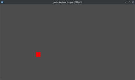 Keyboard Movement In Godot Gigi Labs