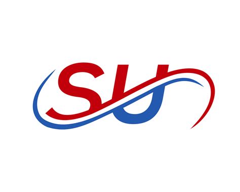 Letter Su Logo Design For Financial Development Investment Real