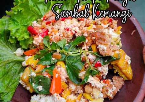 Resep 427 Tahu Tempe Penyet Sambal Kemangi Oleh Santhywi Priyanto