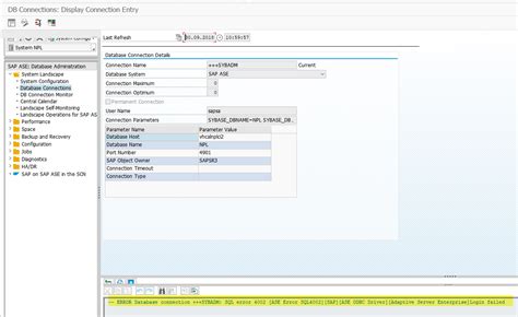 As Abap 752 Sp01 Developer Edition Dbacockpit Can Not Login To Database Stack Overflow