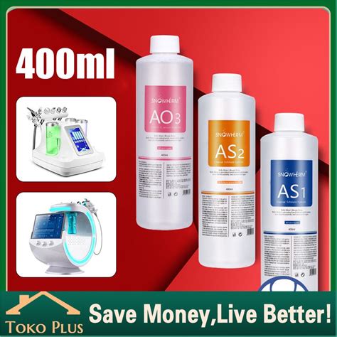 Jual 3pcs400ml Cairan Hydra Serum Hydra Peel As1 Ao3 Sa2 Oxygen Spray