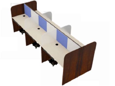 Modular Linear Workstation Face To Face With Board Partition Wsbfbp At 6120 00 INR In Kolkata