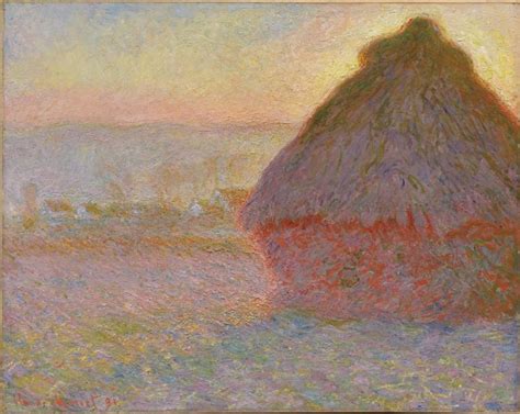 Клод Моне Стог сена на закате возле Живерни Claude Monet